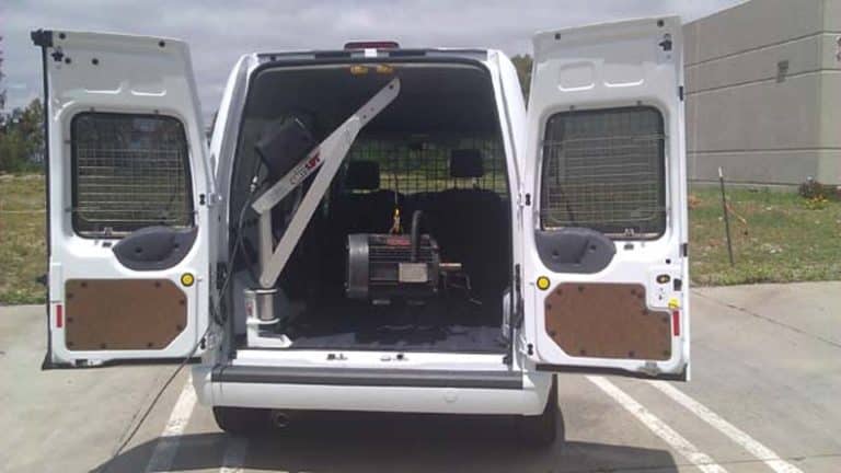 Portable Cranes for Vans | Van Products | Commercial Upfits