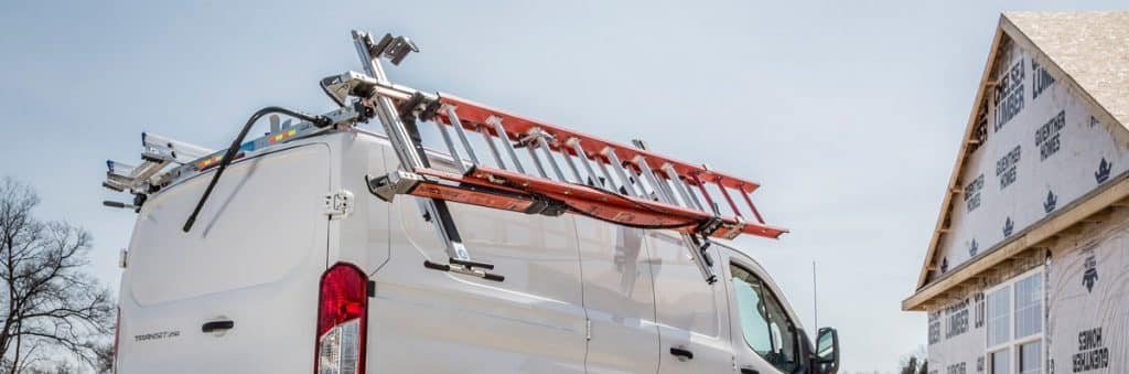 Commercial Ladder Rack for Your GMC Van | Commercial Upfits